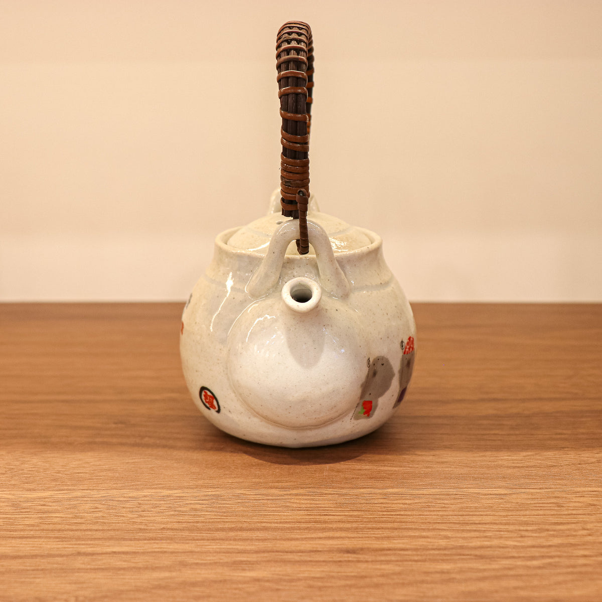Seto Ware Miki Youseki Design Rokujizo Earthenware Teapot 360ml ...